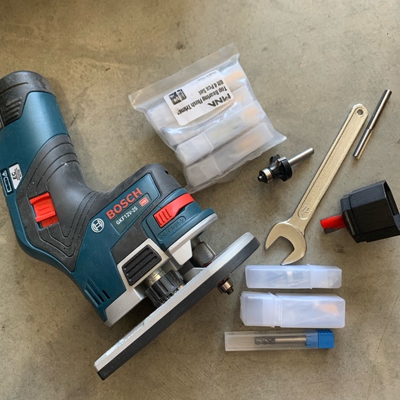 bosch | Other | Bosch Cordless Compact Router With Bat And Other Tools ...